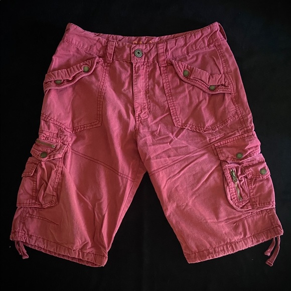 Ring of Fire | Shorts | Ring Of Fire Red Cargo Shorts | Poshmark